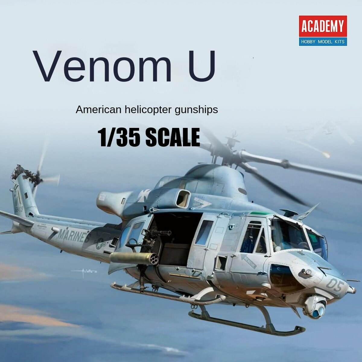 ACADEMY AC12138 1/35 UH-1Y Venom сборная модель самолета