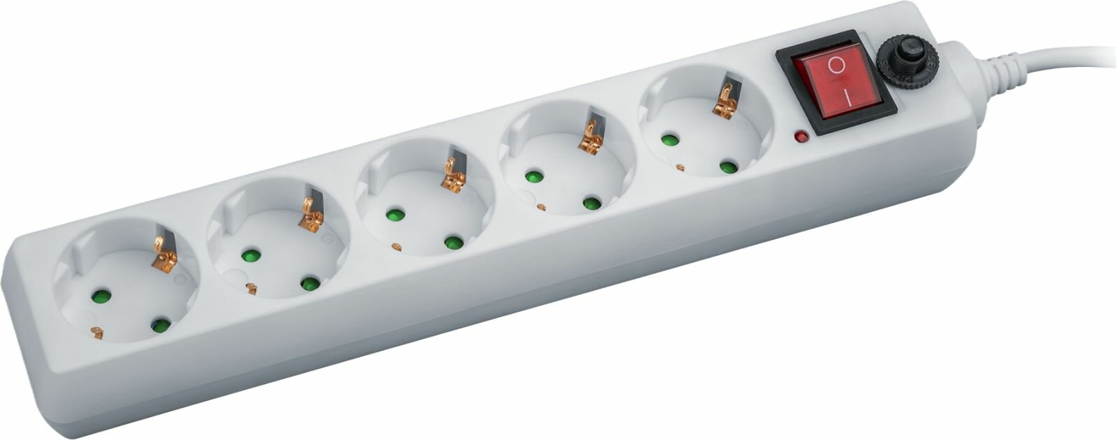 Фильтр сетевой Navigator 5 гнезд, длина 3 м, 3х0.75 мм2, 250В