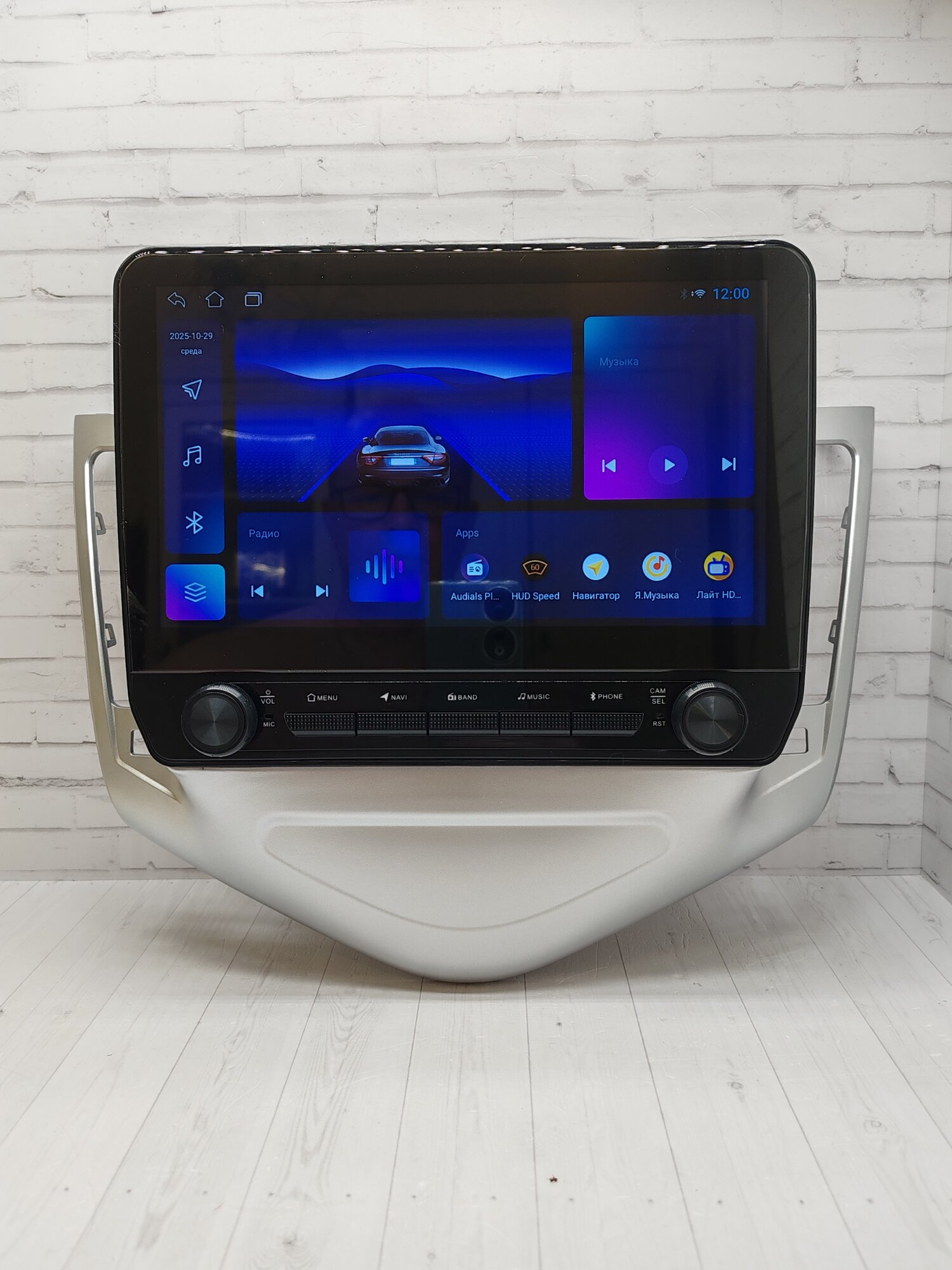 Магнитола андроид с крутилками для Chevrolet Cruze 2008-14г/4+64гб/Android-Auto/CarPlay