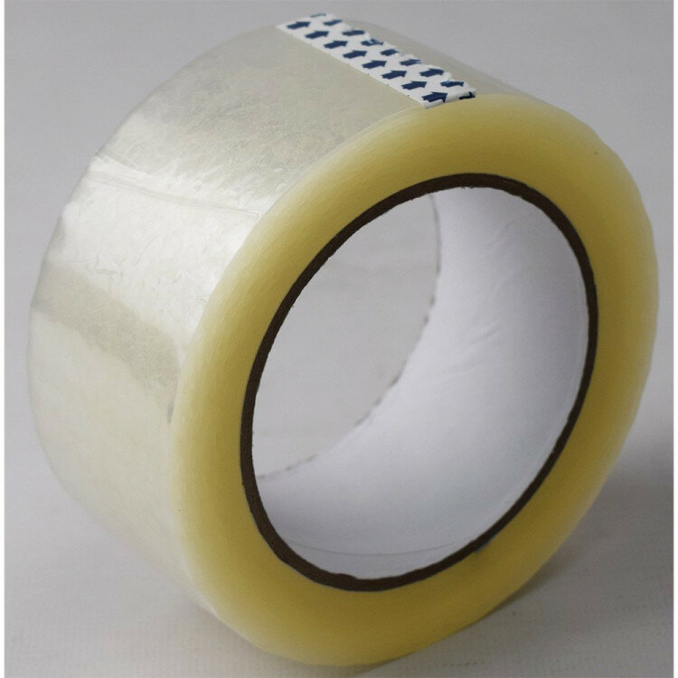 Скотч упаковочный 48мм*120м 40мкм прозрачный арт.48120Н10. Количество в наборе 6 шт.