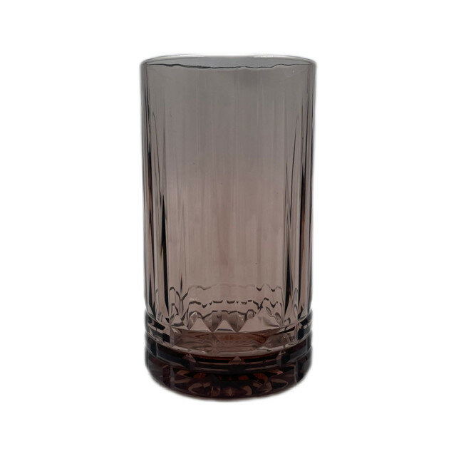 LUMINARC Чикаго 380 мл высокий стакан розово-лилового цвета из стекла для сервировки стола