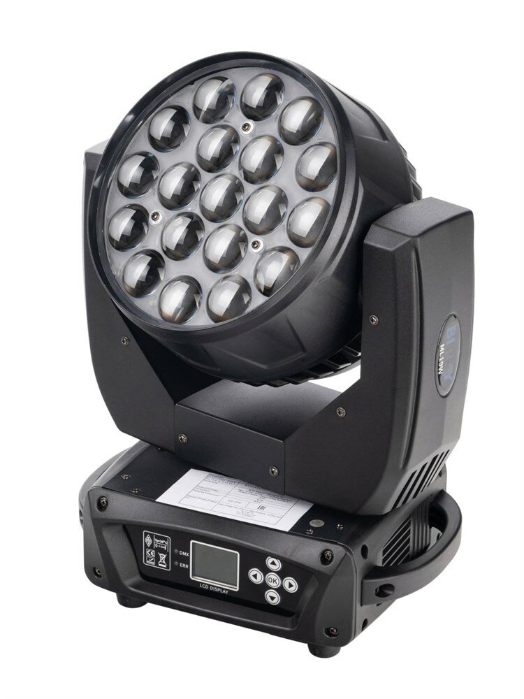 Bi Ray ML19W Моторизированная световая "голова", RGBW, 19х15Вт