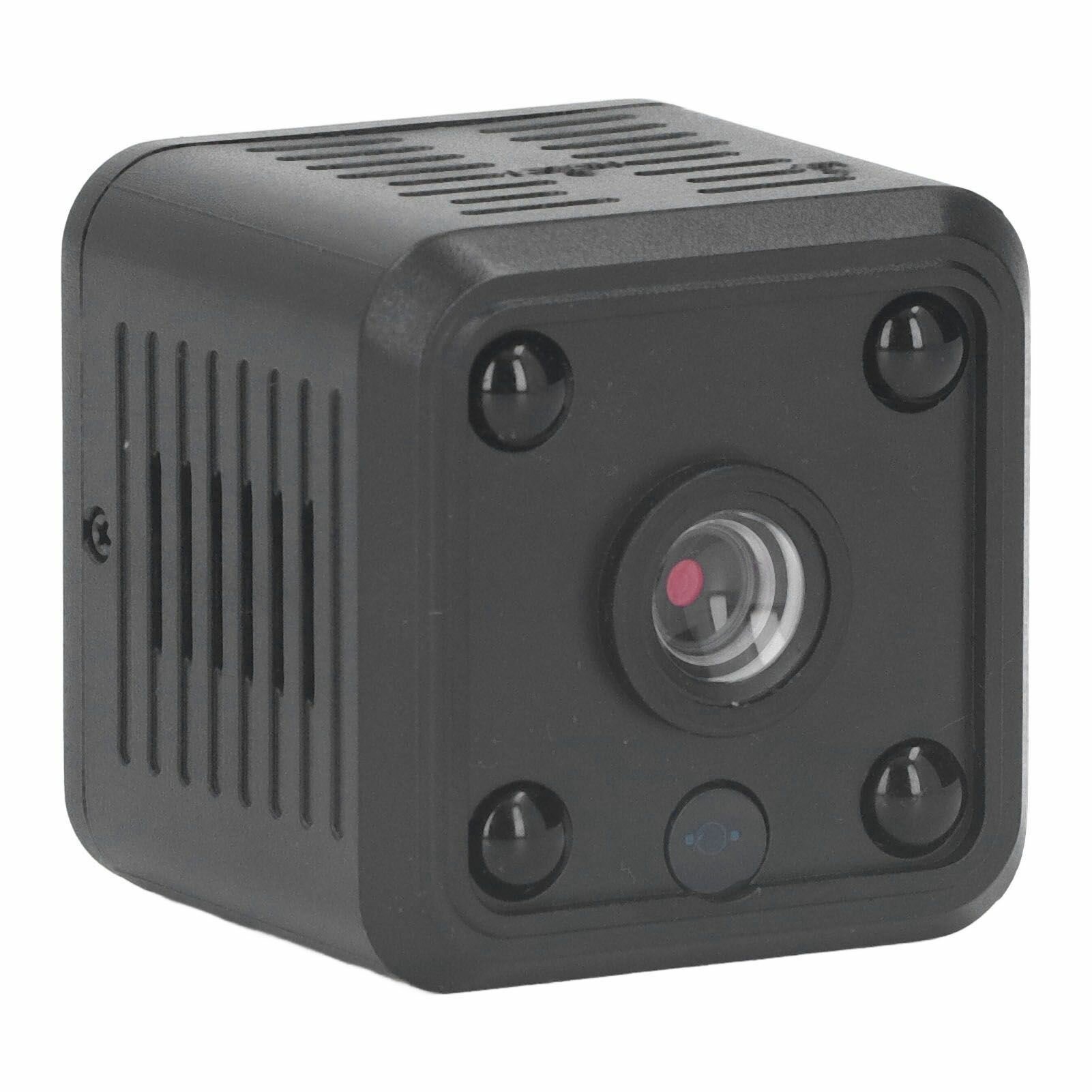 Мини-камера беспроводная с ночным видением и 360 градусным мониторингом для дома, запись в цикле