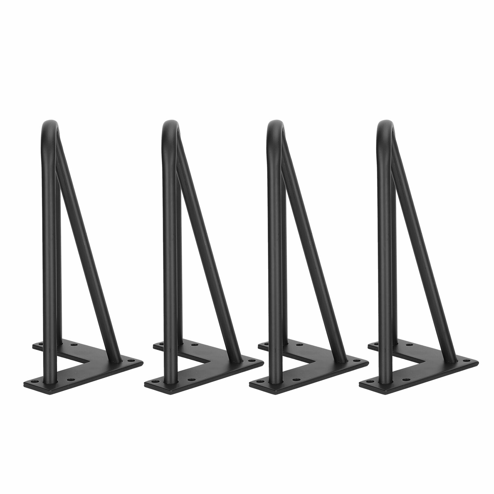 4 шт, ножка стола из кованого железа, простая шпилька, кофейные ножки с подушечкой для ног, домашние проекты сделай сам , 20 см