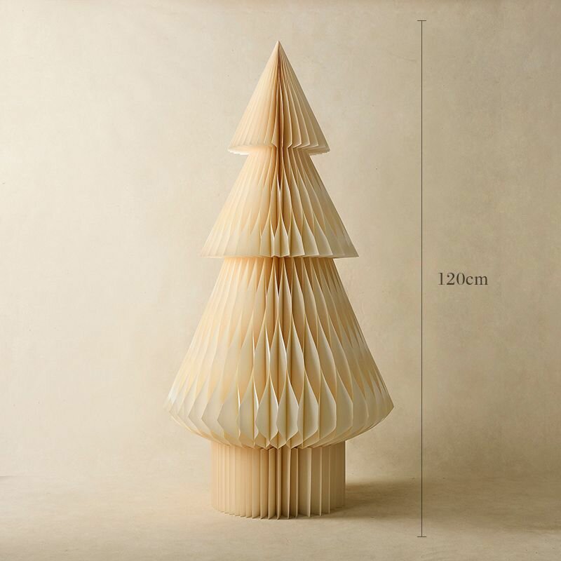 Елка бумажная большая складная 1.2m 1.8m/large paper Christmas tree