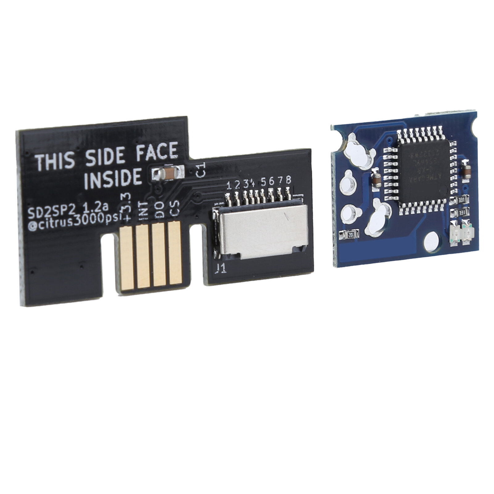 Адаптер SD2SP2 для карты памяти Nintendo GameCube (черный)