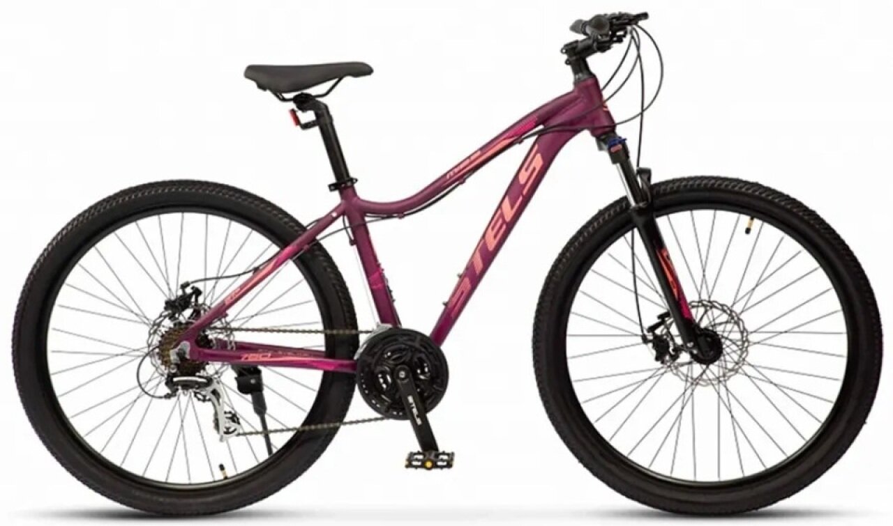 Женский велосипед Stels Miss 750 MD (2026) 18" Фиолетовый (167-178 см)