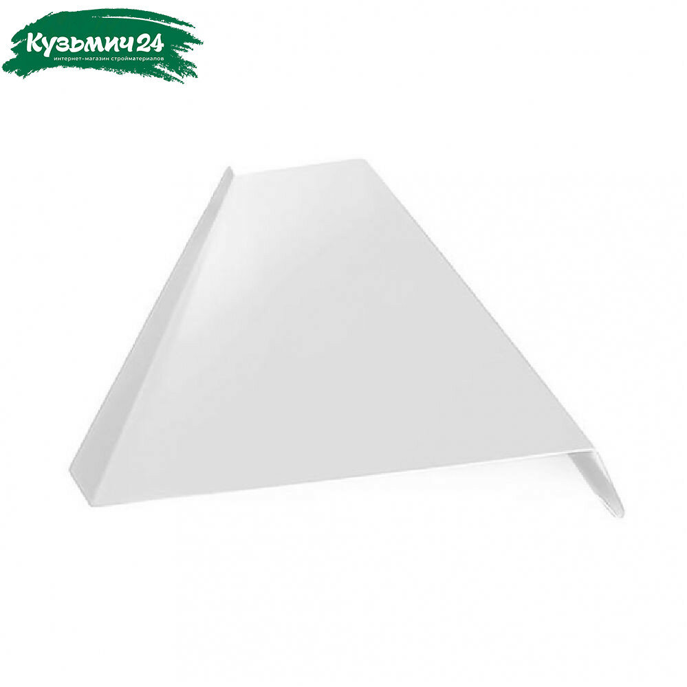 Отлив белый с рисунком 1500х140 мм, сталь, полиэстер, для окон, 1 шт.