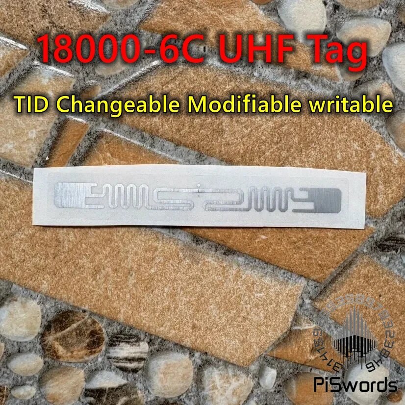 Piswords UHF RFID Тег с сухой инкрустацией 18000-6C Tag