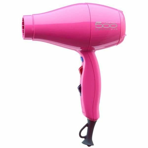 Фен профессиональный Gamma Piu Gamma+ 500, розовый, 2000Вт, 3 температурных режима