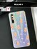 Чехол на Realme 6 / Реалми 6 с принтом Паттерн бежевые мишки, прозрачный