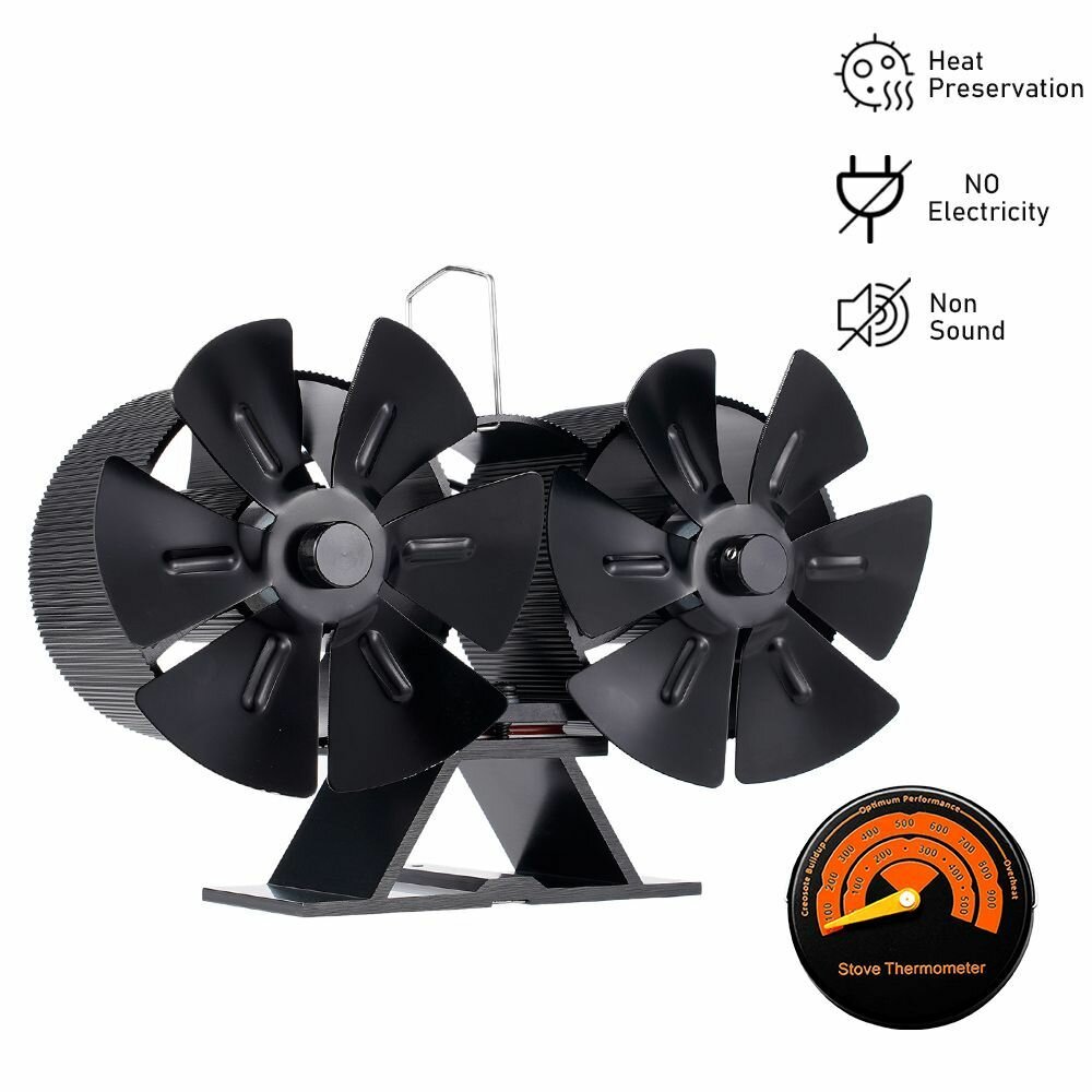 Печной вентилятор Heatal D816 для повышения КПД печи