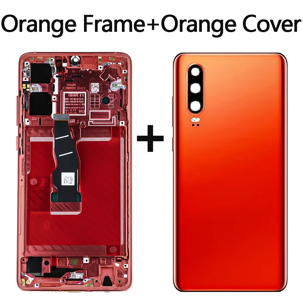 6,1 'Super AMOLED для HUAWEI P30 ЖК-дисплей ELE-L29 ELE-L09 ЖК-дисплей с сенсорным экраном и дигитайзером для Huawei P30 Дисплей OLED Orange Kit