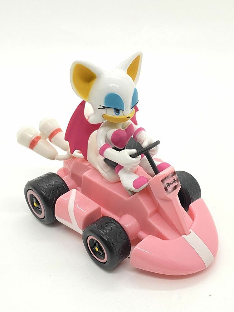 Розовый Картинг Sonic doll Украшение торта детскими игрушками