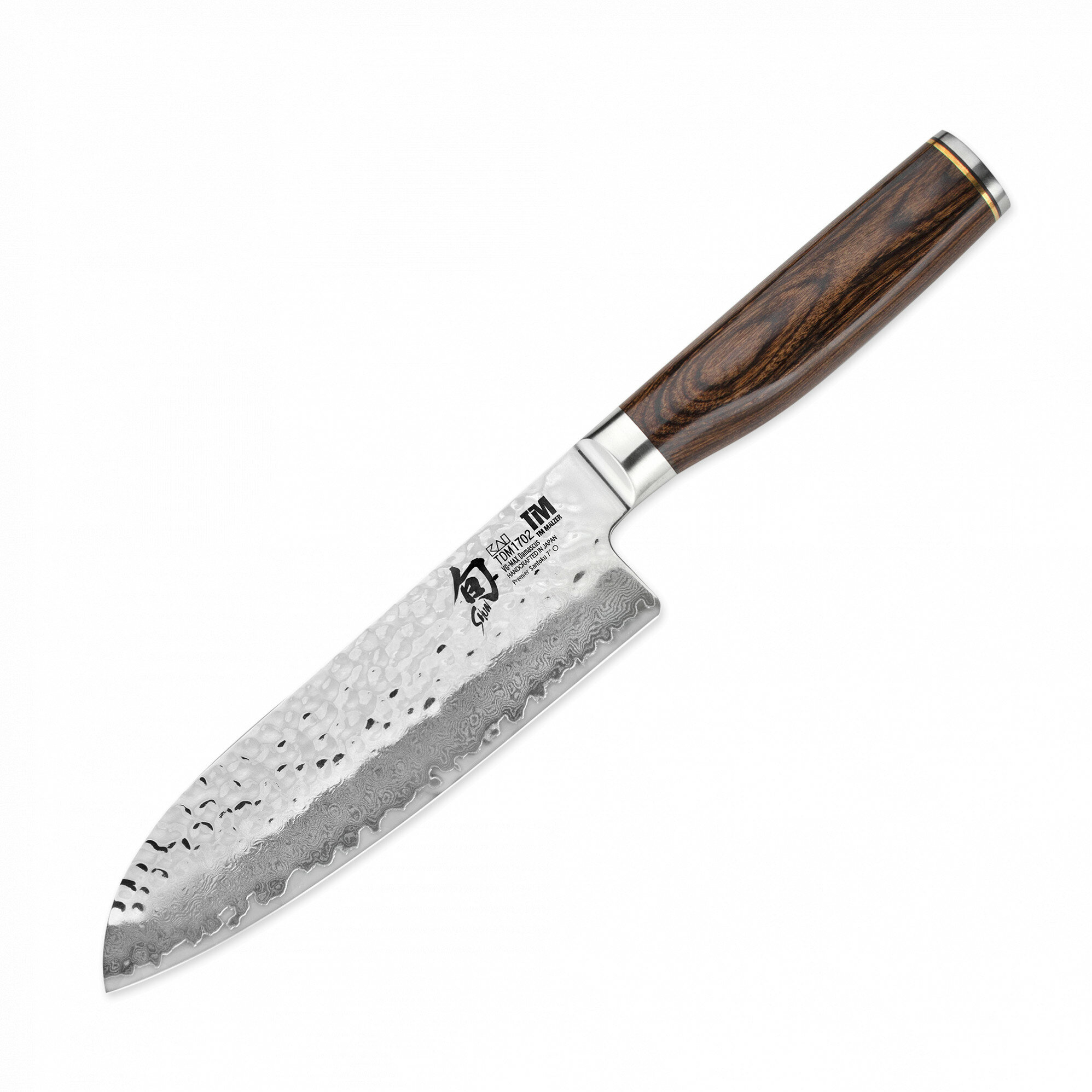 Нож кухонный, поварской Сантоку, 18.0 см KAI-TDM-1702 Shun Premier