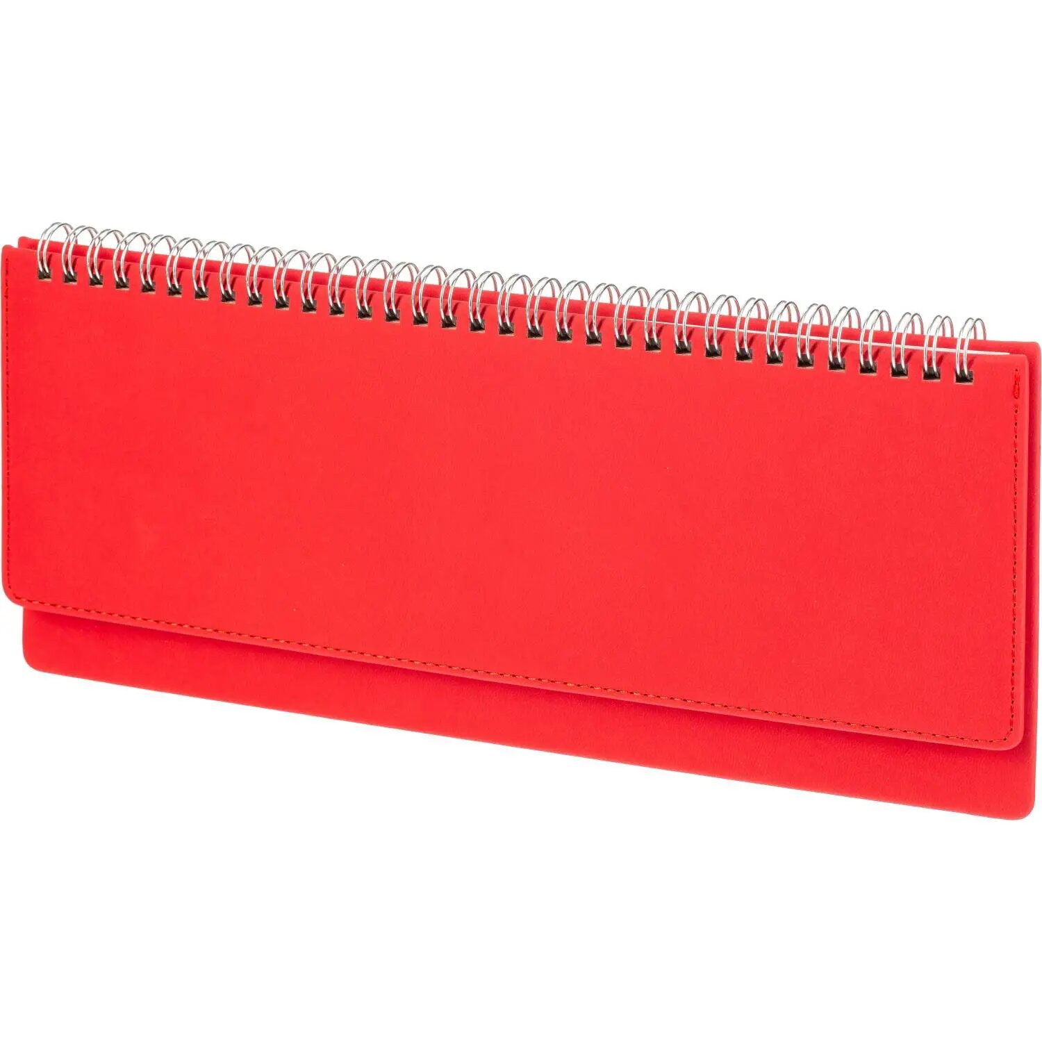 Планинг недатированный 305 х 130 мм Velvet красный 128 стр. 3-364/10