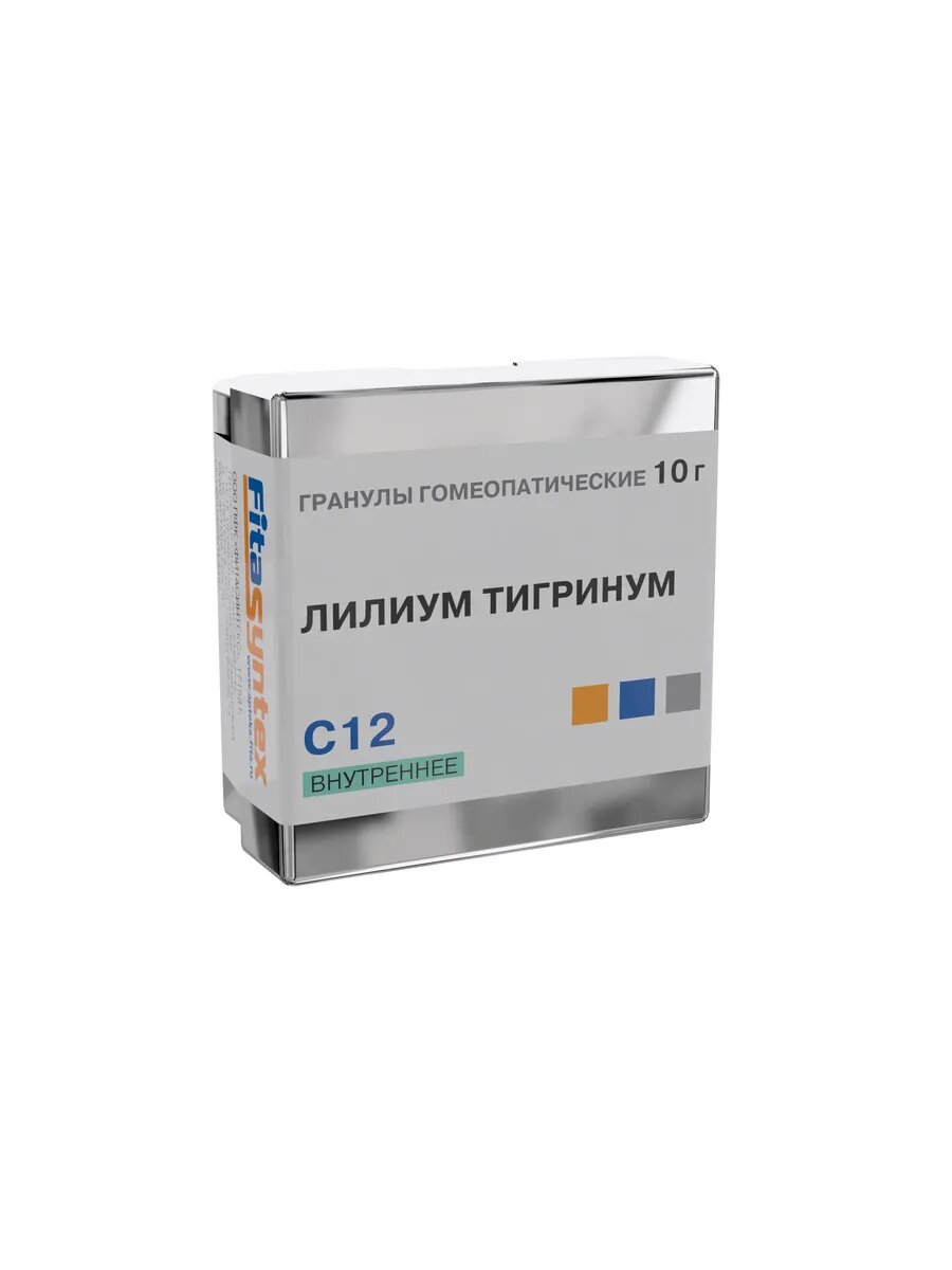 Лилиум Тигринум С12, гранулы гомеопатические, 10 грамм , Фитасинтекс