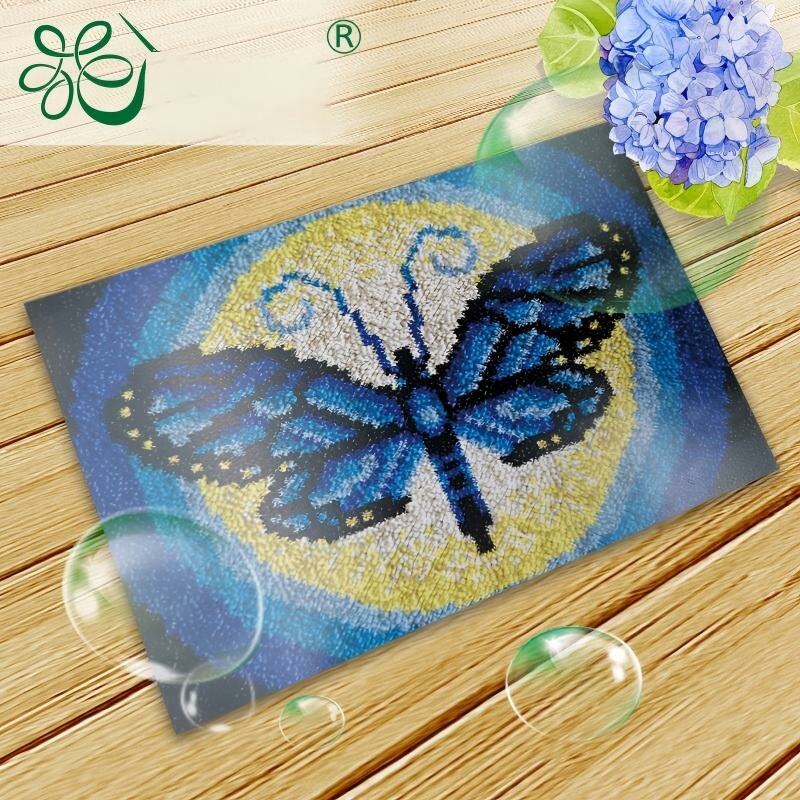 Ковровая вышивка, вышитые подушки, шерстяные плюшевые коврики для пола, домашние диванные подушки