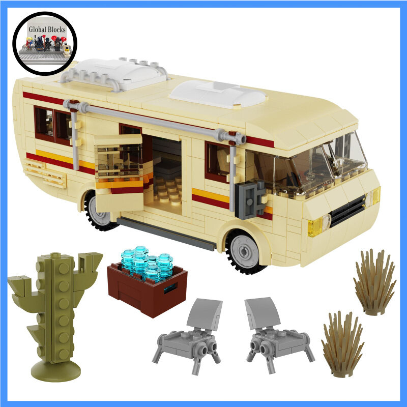 Конструктор совместимы с конструкторами лего, Breaking Bad RV 432деталей , пакет купить на OZON по низкой цене (1655012420)