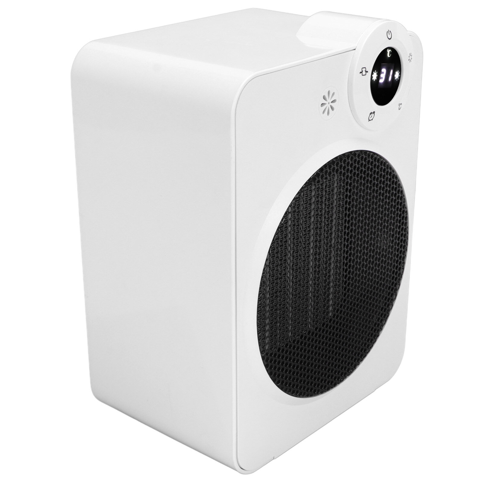 Обогреватель для собачьей будки Быстрый нагрев 3 передачи Малошумный широкоугольный мини-обогреватель с дистанционным управлением для теплого ветра Прохладный ветер