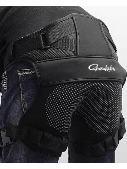 Термосидушка тактическая рыбака-охотника водонепроницаемая пятиточечник подпопник, сидушка сноубордическая, горнолыжная сидушка Егерь черный