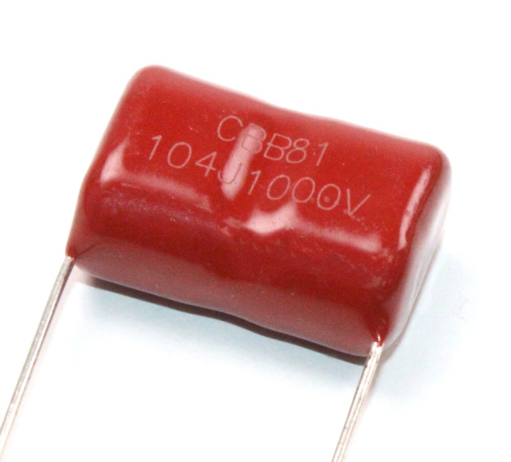 К78-2 (CBB81) 0,1 мкФ/1000В +/-5% P:22,5, Конденсатор