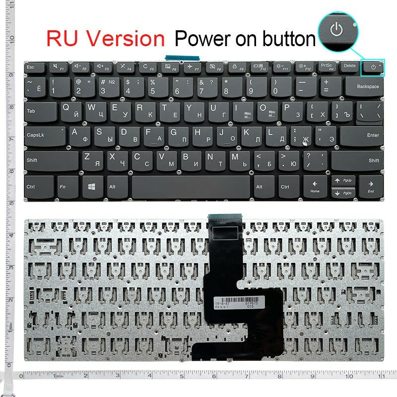 RU подходит для клавиатуры Lenovo E41-55 320S-15ISK 320S-15IKBR/15IBK/15AST Xiaoxin. [Совершенно новый/для внешней