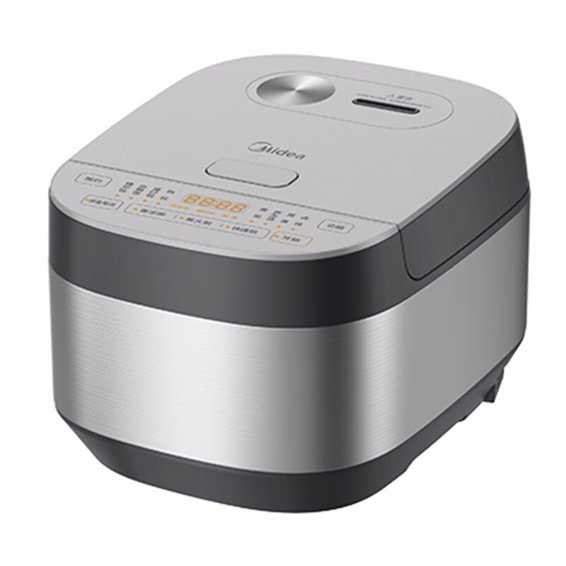 Рисоварка Midea 13490835, silver, 1.5 л, автоматическое приготовление, легкая очистка