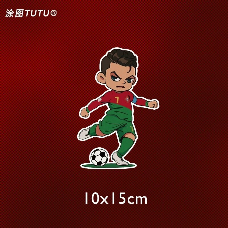 Роналду No 7, автомобильные наклейки, шлем, мотоцикл, электрические наклейки, Кубок мира, Португалия, памятные