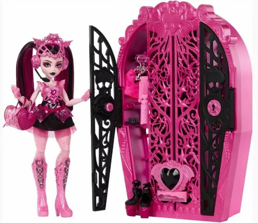 Кукла Skulltimate Secrets Monster Mysteries Draculaura Doll