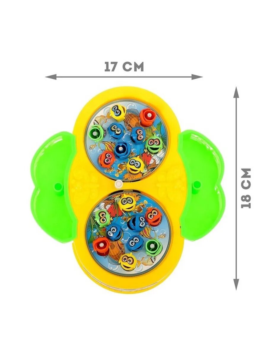 Детская рыбалка для малышей — 18 рыбок и удочки