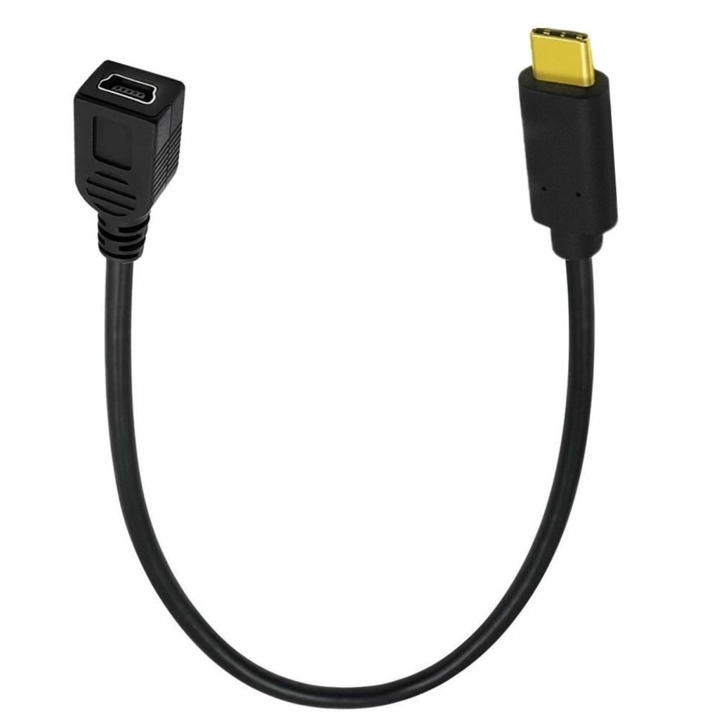 Кабель-адаптер для зарядки данных TypeC3.1 revolution Mini 5pin с прямой головкой