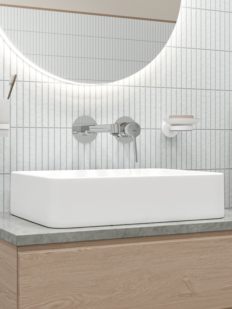 Встраиваемый смеситель для умывальника IDDIS Odda ODDSB00i65 хром глянцевый