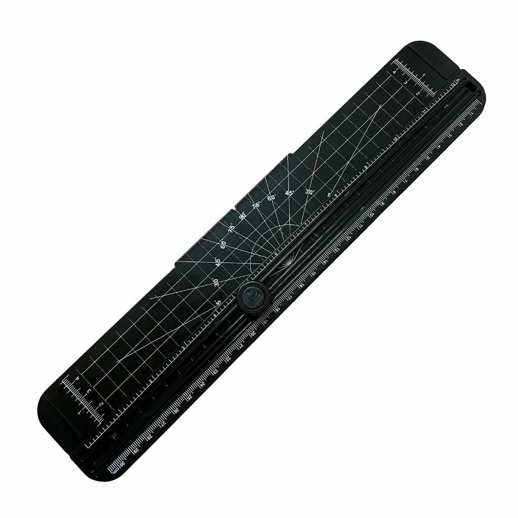 Резак для бумаги, Черный