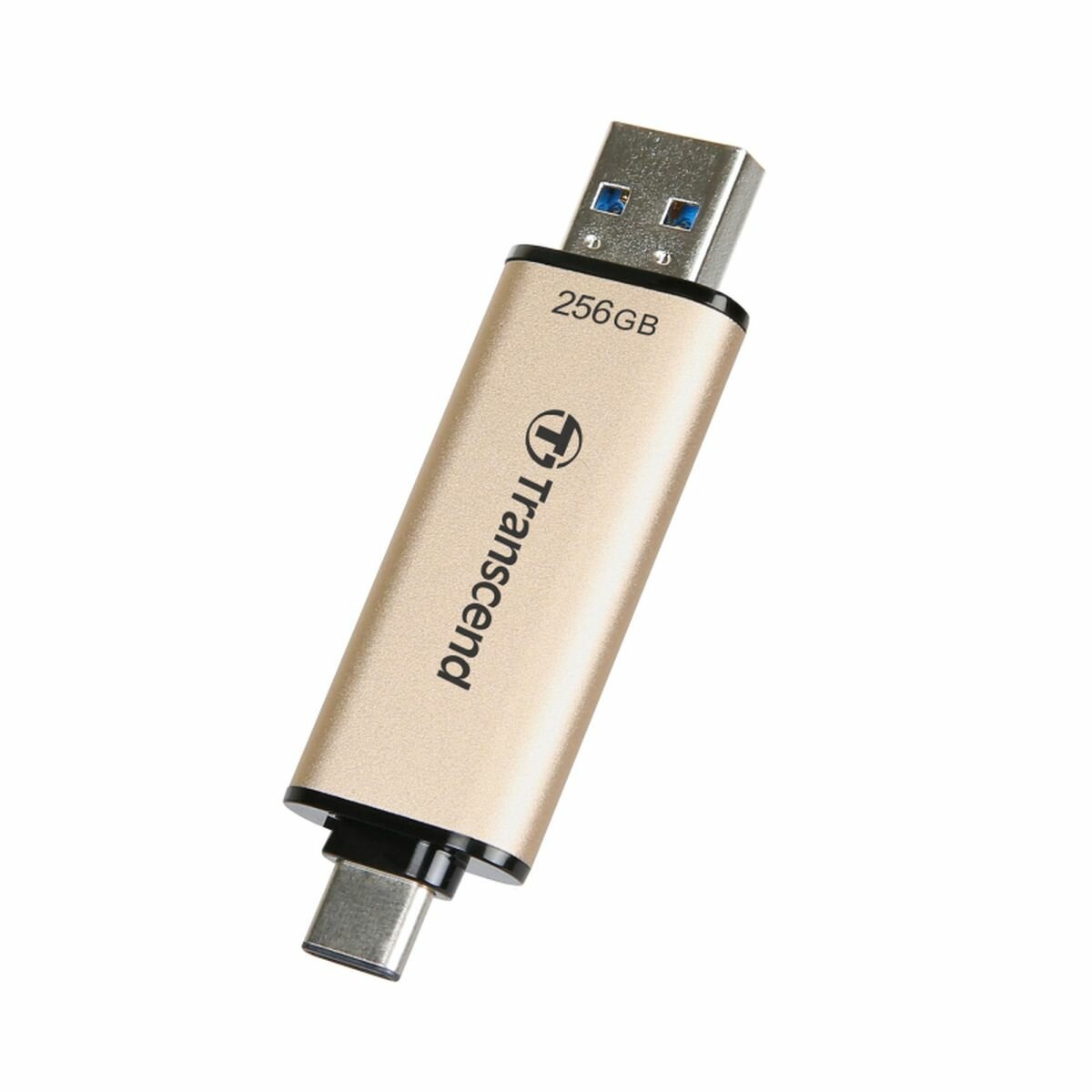 Флеш-память USB Transcend JetFlash 930C, 256Gb, USB 3.2 G1, зол, TS256GJF930C (1360812)