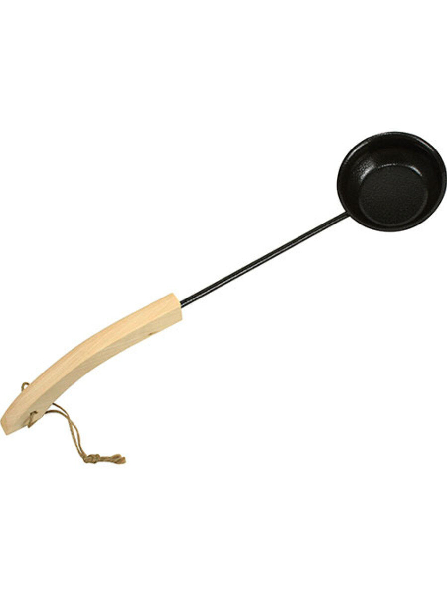 Ковш из оксидированной стали, для бани и сауны, 200 мл, 48 см