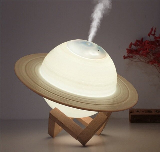 Сатурн планетарная лампа увлажнитель воздуха для дома бесшумное увлажнение спальни