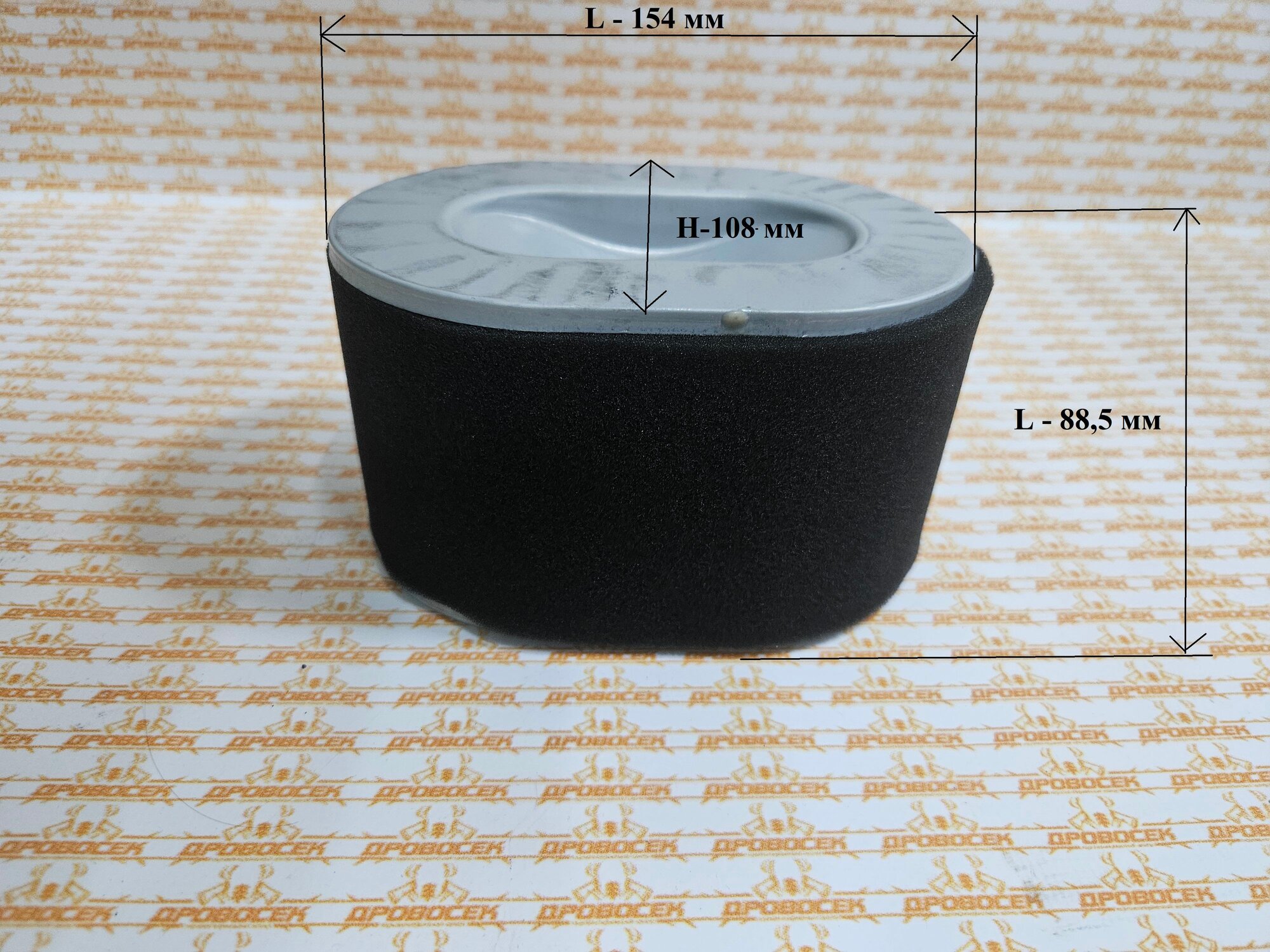 Воздушный фильтр для дизельного генератора Carver PPG-11000DE / 01.026.00221