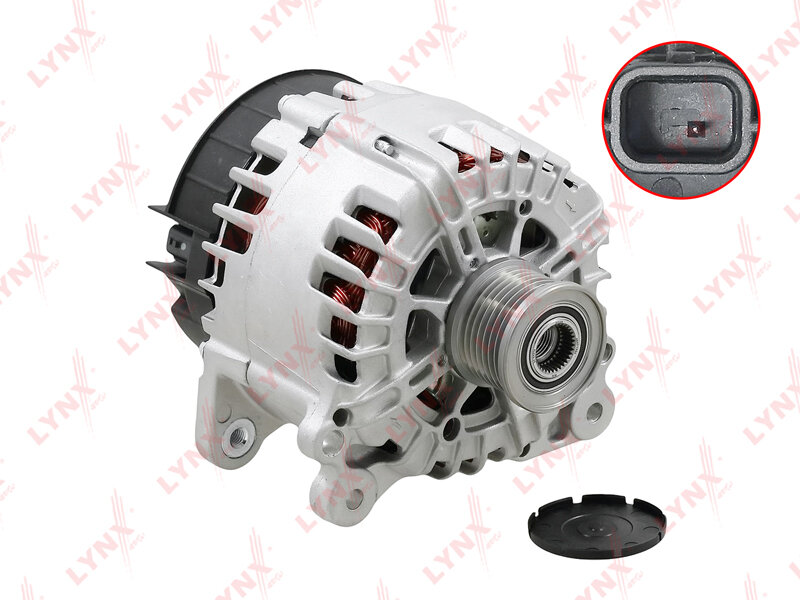 Генератор LYNXauto EA-1238. Для: RENAULT Arkana I 1.3-1.6 19> / Duster 1.6 19>