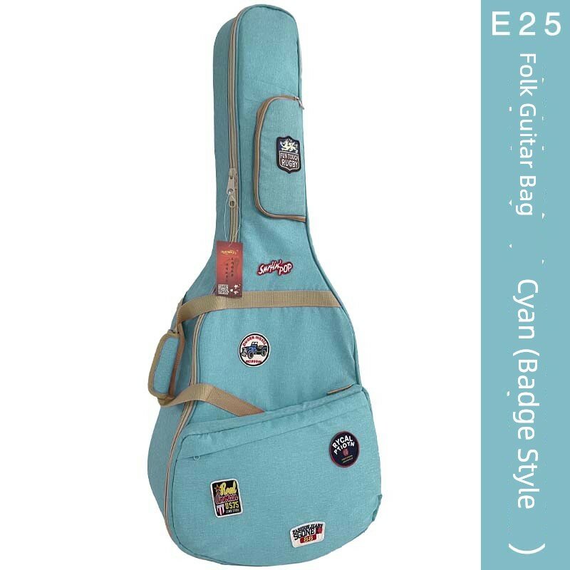 Чехол для гитары 40-41 дюймов, для фолк- и классической гитары, удобный для переноски, водонепроницаемый, стильный,