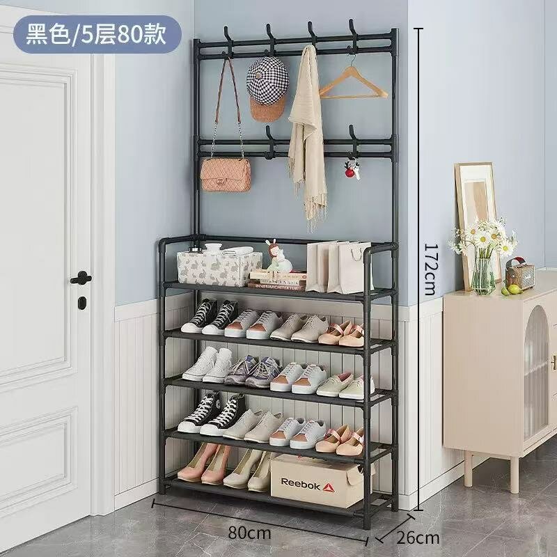 Угловой обувной шкаф с вешалкой — компактный вариант для прихожей и общежития