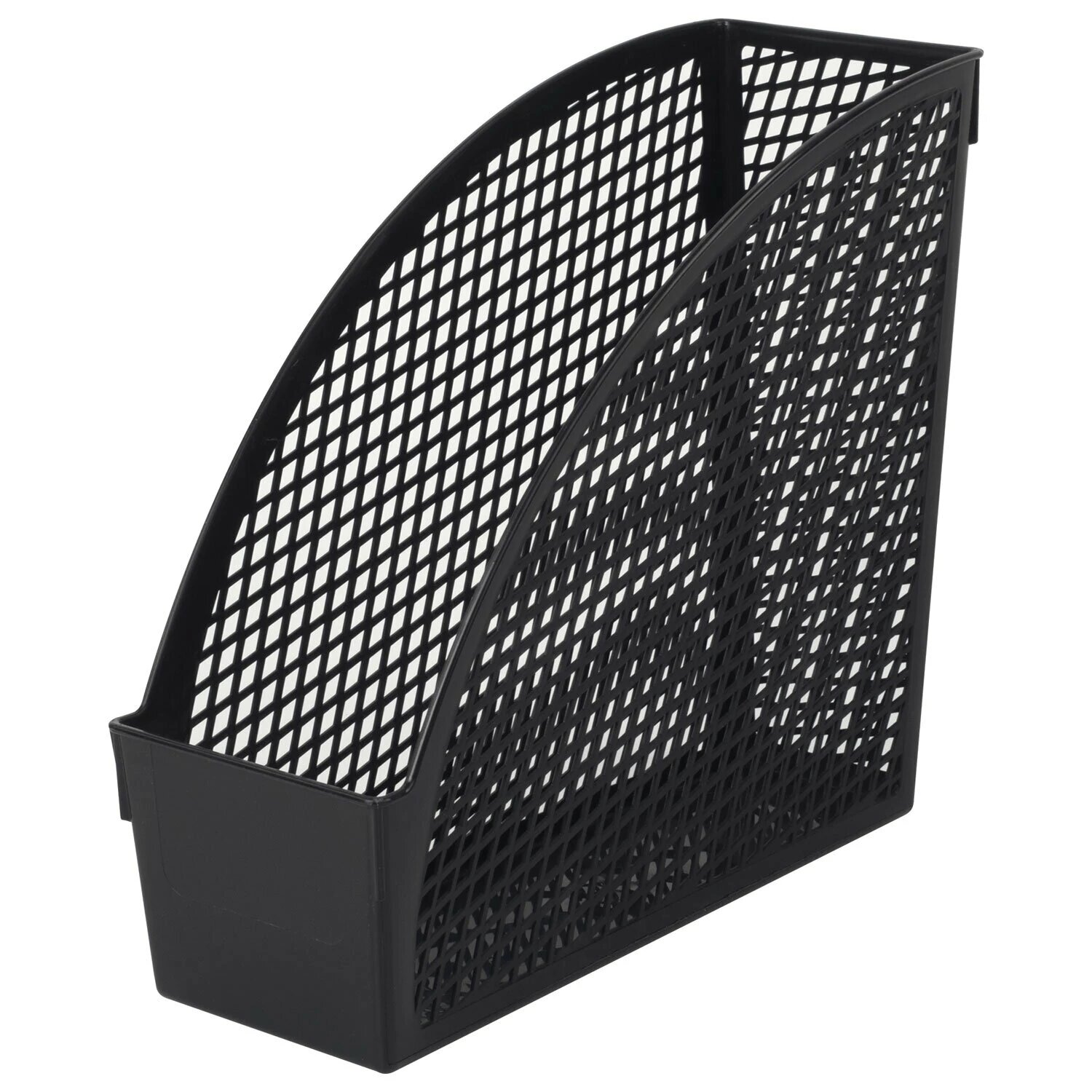 Лоток вертикальный для бумаг STAFF "Profit", 270100250 мм, сетчатый, полипропилен, черный, 237253, 3шт.