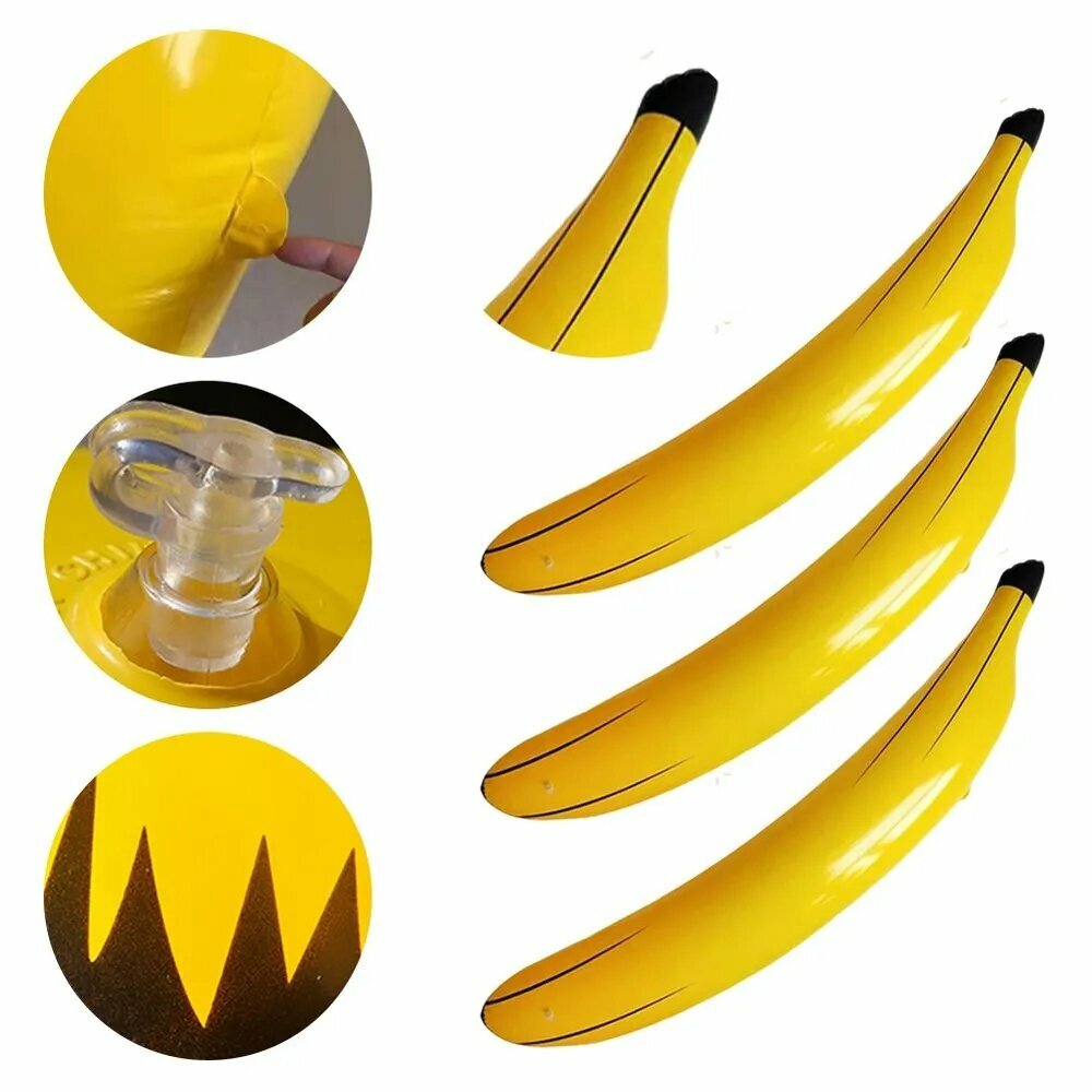 Банан надувной для бассейна и бара, 180 см