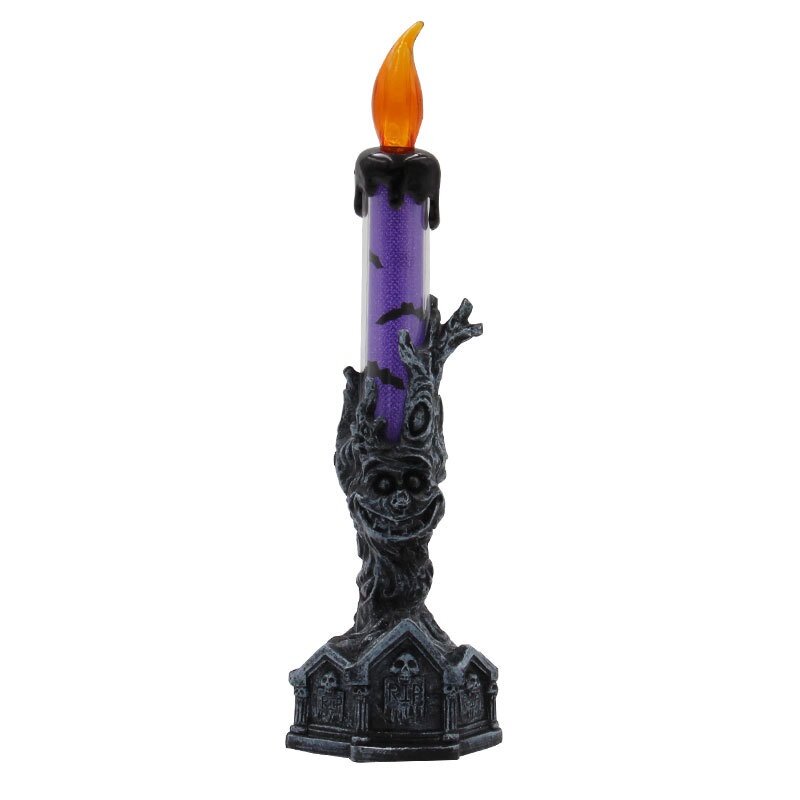 Фонарь vintage pumpkin castle halloween led light lantern для вечеринки, бара, декора дома, подарки, purple