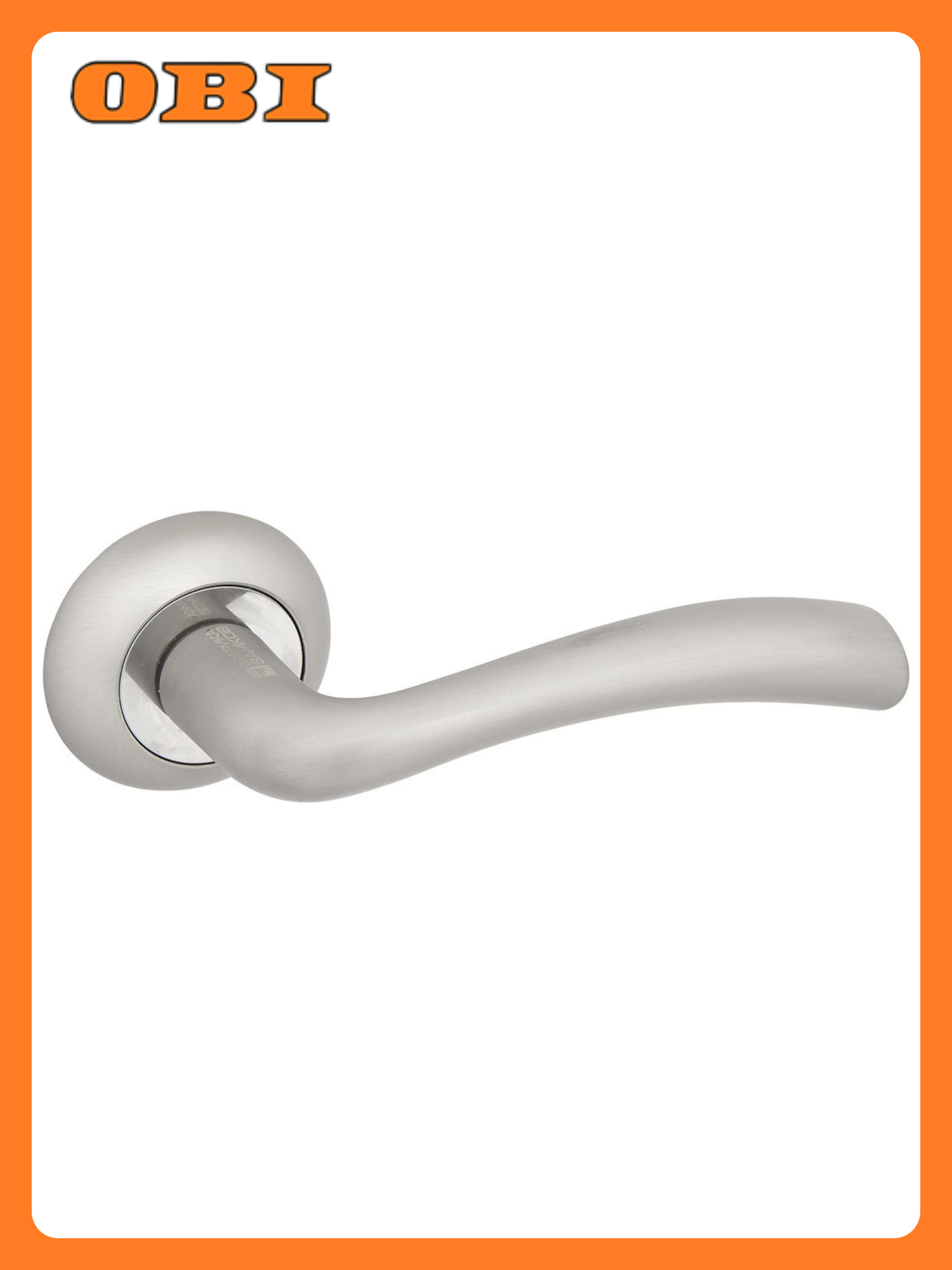 Ручка дверная фабрика замков A 113 хром