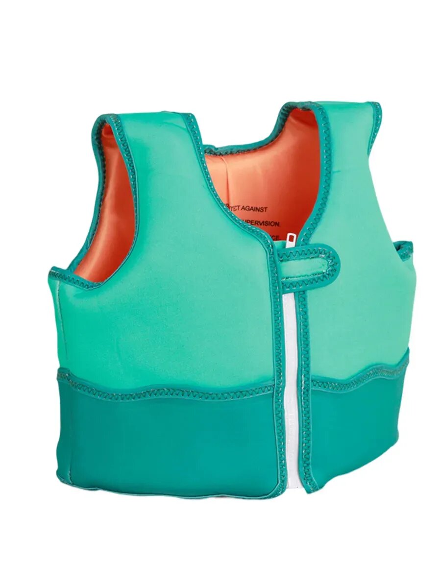 Детский купальник-надувной жилет для плавания, динозавр