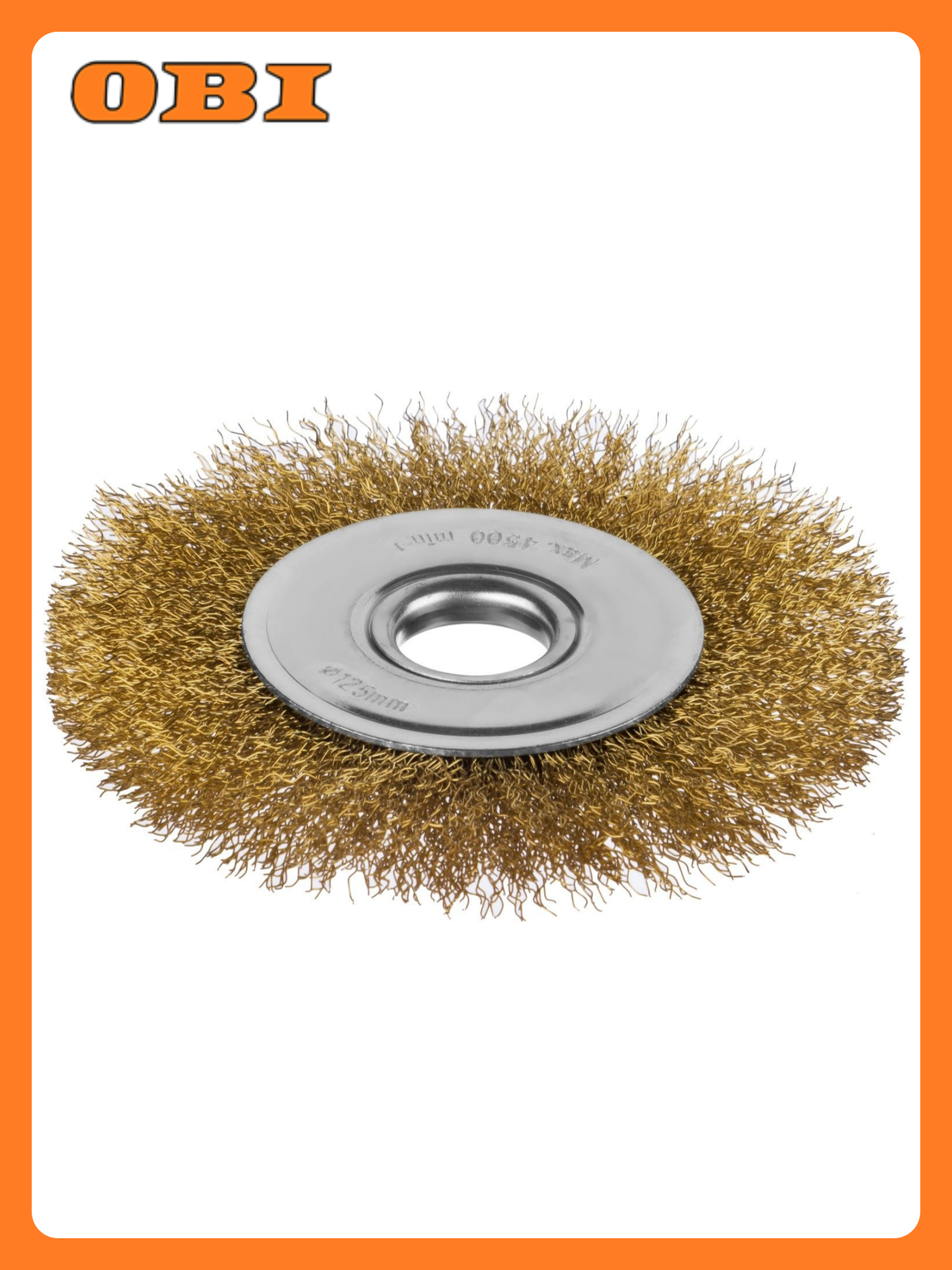 Mirax 125 мм, щетка дисковая для ушм