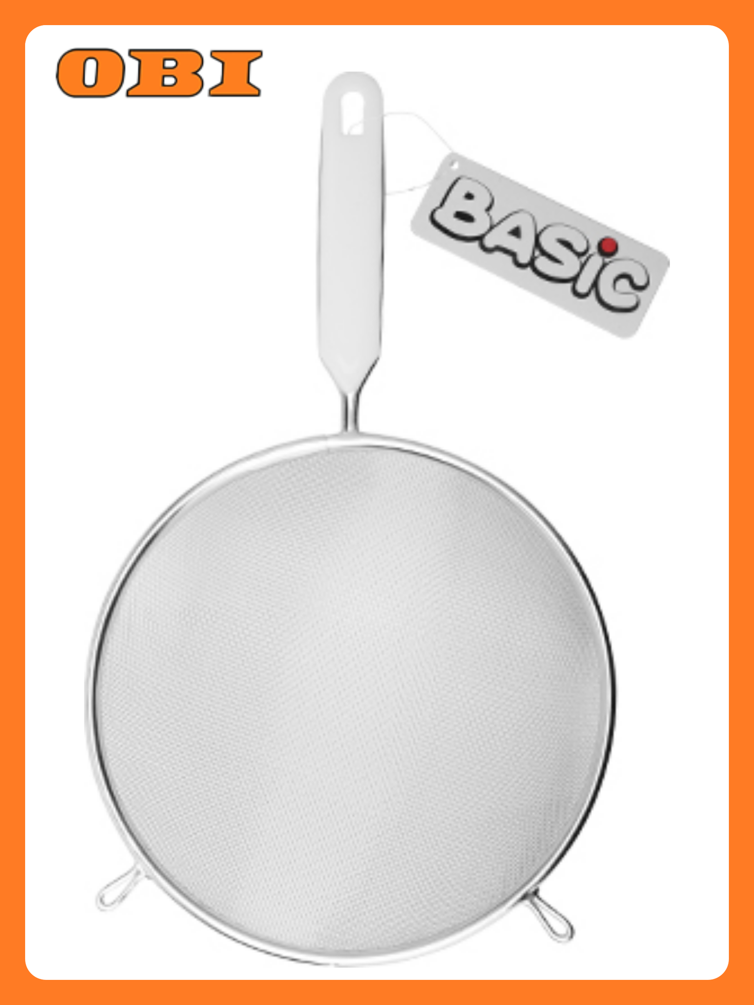 Сито ATMOSPHERE of Art Basic, нержавеющая сталь, с ручкой, 20 см