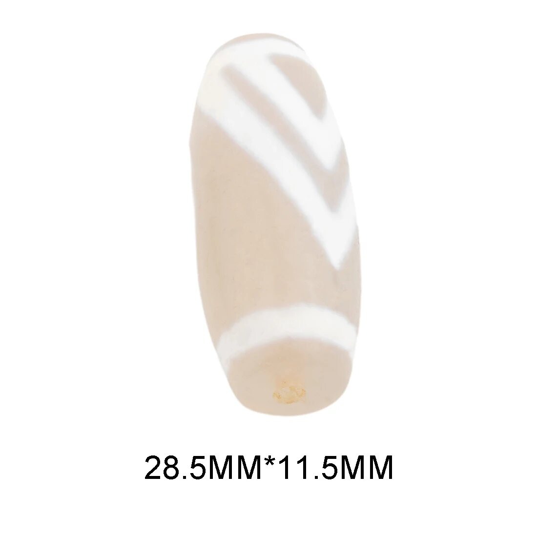 Натуральный тибетский агат бусины Дзи YYW 26,50x11,50 мм