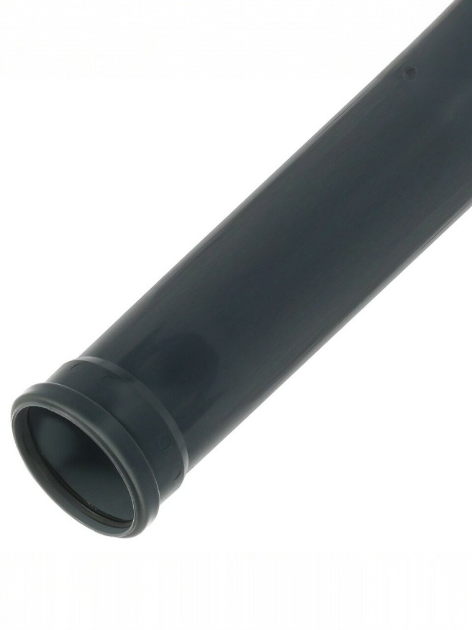 Канализационная труба внутренняя, диаметр 50 мм, 1000х1.8 мм, полипропилен, Мультимирпласт, серая